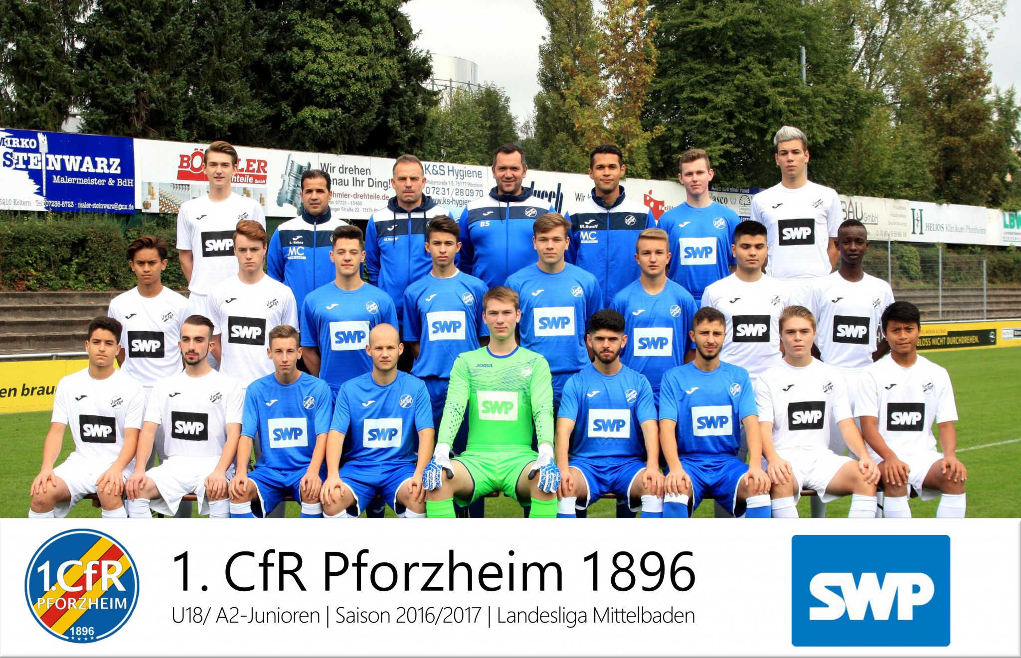 U18 / A2 Kader – 1. CfR Pforzheim 1896