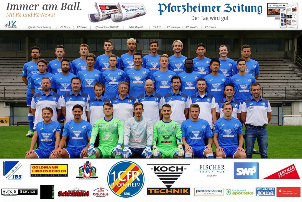 Erste Mannschaft – 1. CfR Pforzheim 1896