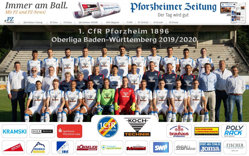 Erste Mannschaft – 1. CfR Pforzheim 1896